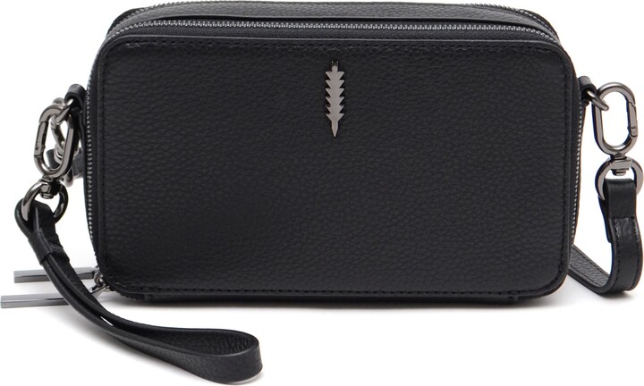 THACKER Ronnie Pebbled Leather Crossbody Bag - ShopStyle