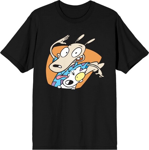 Rocko's Modern Life Rocko And Spunky Men's Black T-shirt-XS - ShopStyle ...