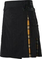 Generic Men's Kilt in Tartan Traditional Stag Party Kilt Tartan Utility Kilts for Men Gothic ...