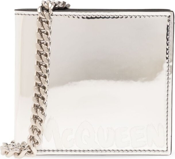 Alexander McQueen Graffiti wallet - ShopStyle