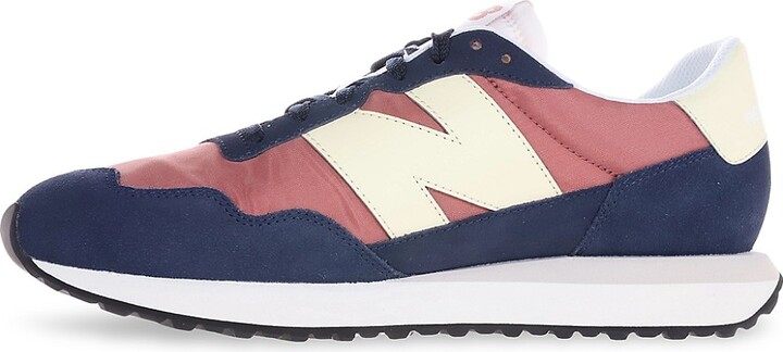 New Balance 237 Logo Suede Nylon Running Sneakers - ShopStyle