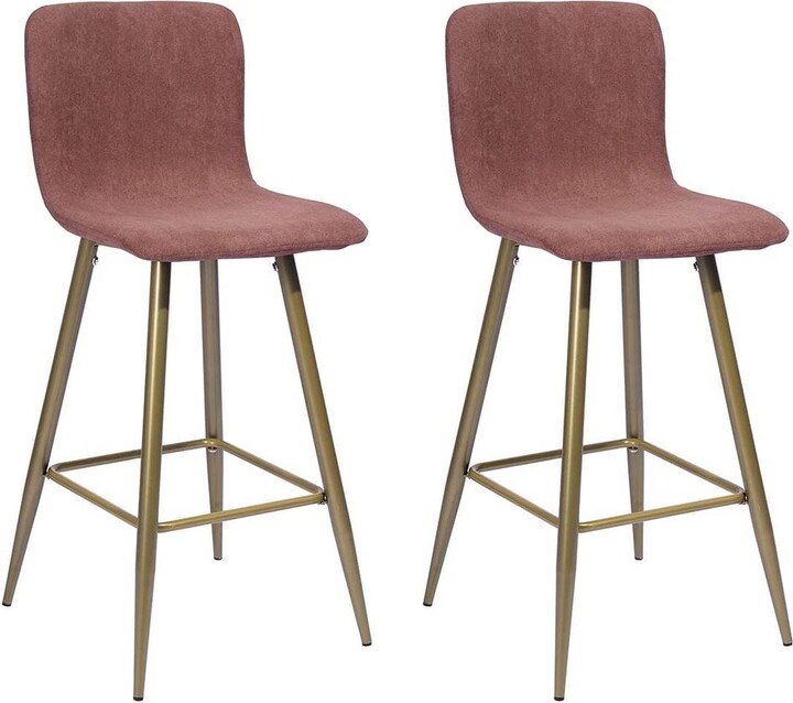 JEREMY Dining Chairs High Bar Height Side Chairs Upholstered Counter ...