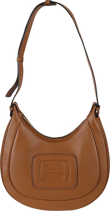 Hogan Logo-embossed Hobo Bag - ShopStyle
