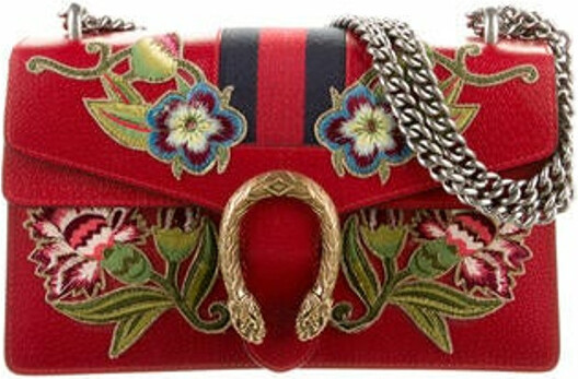 Gucci Dionysus Floral Web Shoulder Bag - ShopStyle