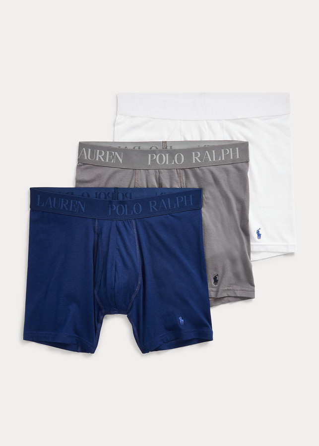 Ralph Lauren 4D Flex Boxer Brief 3-Pack - ShopStyle