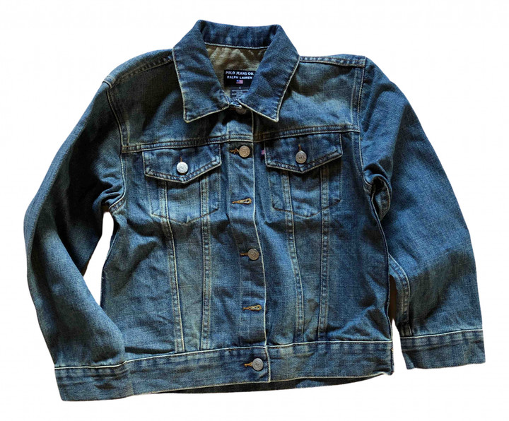Polo Ralph Lauren Blue Denim - Jeans Leather jackets - ShopStyle