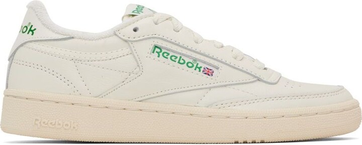 Reebok Classics Off-White Club C 85 Vintage Sneakers - ShopStyle