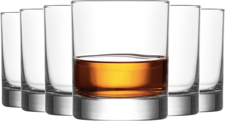 LAV Ada Whisky Glasses - 305ml - Clear - Pack of 6 - ShopStyle ...
