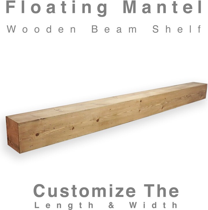 Etsy Fireplace Mantle, Wood Beam Mantel, Mantel Shelf, Mantle Beam ...