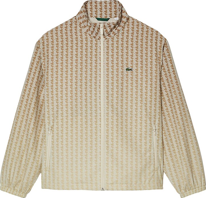 Lacoste Logo Print Blouson Jacket - ShopStyle