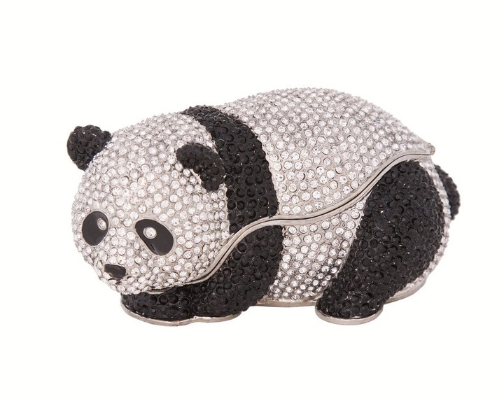 Luxury Giftware by Jere Full Crystal Panda Bear Trinket Box - ShopStyle ...