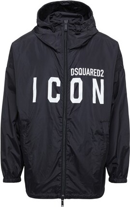 DSQUARED2 Windbreak Icon jacket - ShopStyle