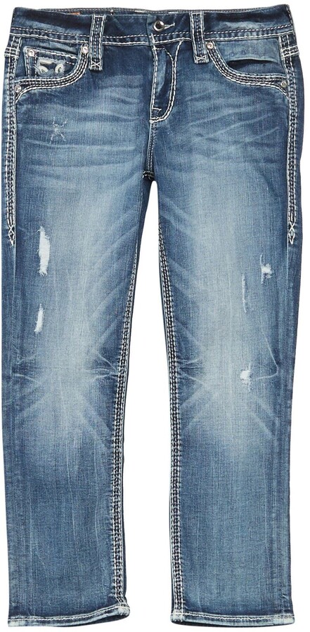 Rock Revival Easy Capri Jeans - ShopStyle