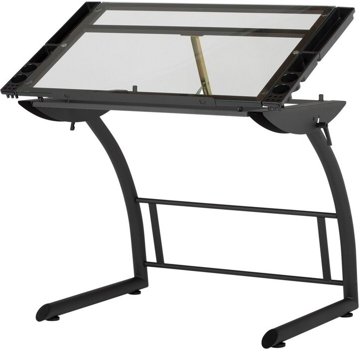 Studio Designs Triflex Drawing Table Black Velvet - ShopStyle Home Office