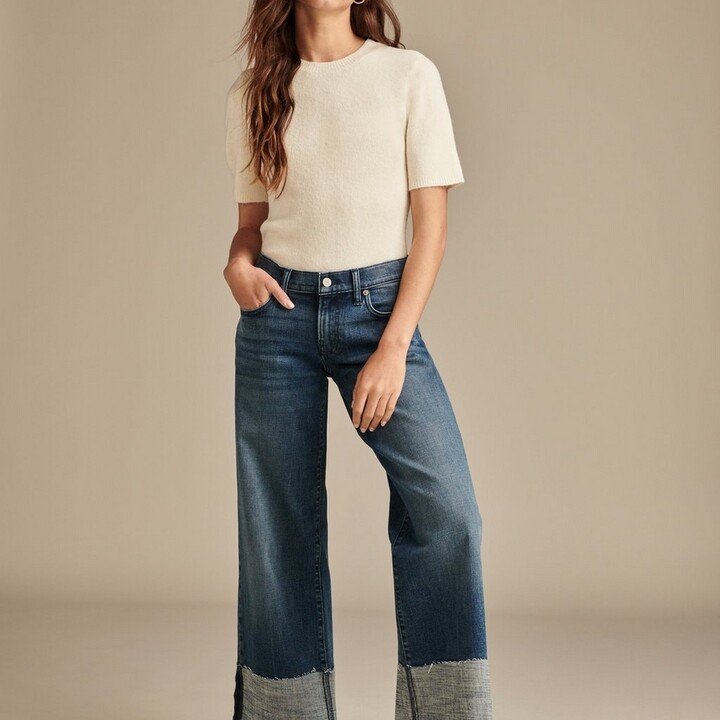 Lucky Brand Lucky Legend Mid Rise Sweet Wide Leg - Women's Pants Denim ...