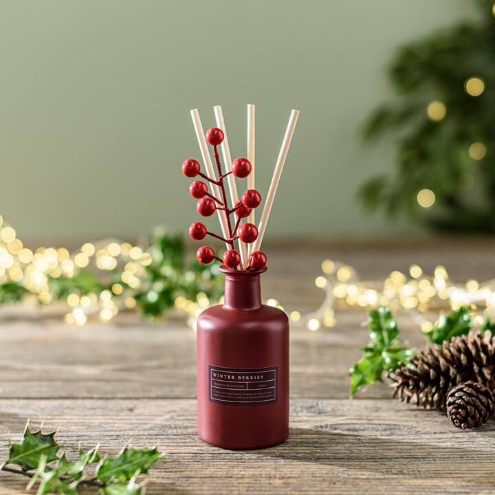 Dunelm Winter Berries Diffuser Red - ShopStyle Decor