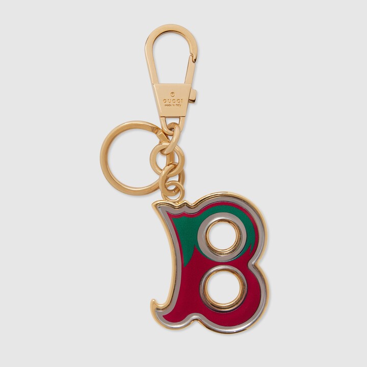 Gucci Letter B Plexiglas keychain - ShopStyle Wallets & Card Holders