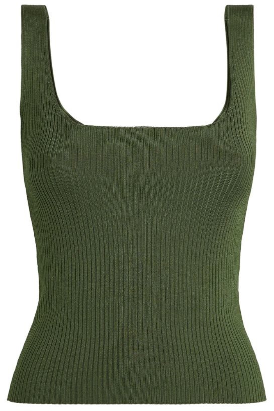 Sandro Rib-Knit Tank Top - ShopStyle