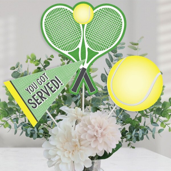 Big Dot of Happiness You Got Served - Tennis - Baby Shower or Tennis ...