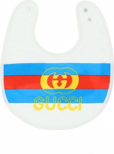Gucci Children Logo Detailed Bib - ShopStyle