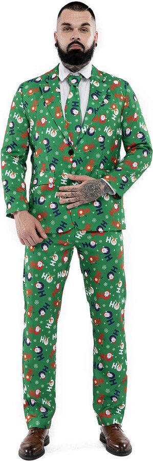 U LOOK UGLY TODAY Mens Christmas Party Suit Funny Costume Novelty Xmas ...