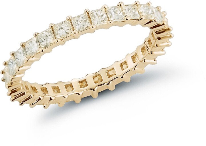 Dana Rebecca Designs Millie Ryan Princess Cut Eternity Ring - ShopStyle