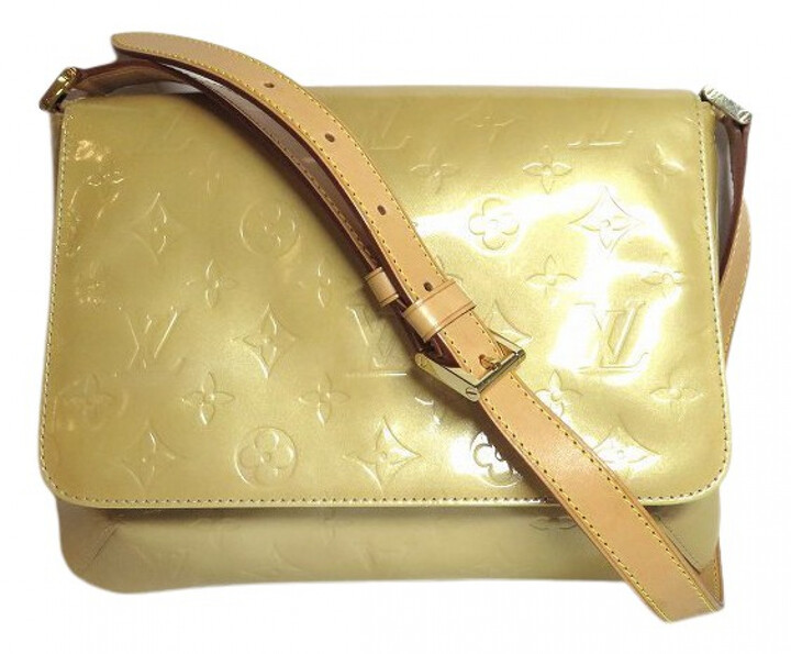 Louis Vuitton Yellow Patent leather Handbags - ShopStyle Bags
