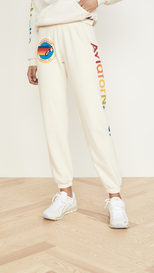 Aviator Nation Sweatpants - ShopStyle Activewear Pants