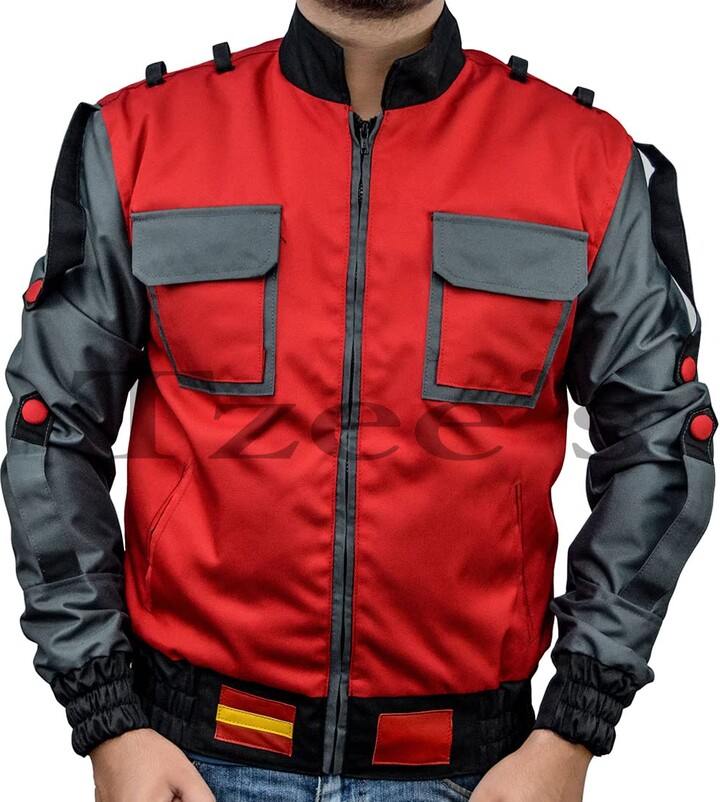 Tzee's Back to the Future Jacket- Mcfly BTTF Jacket- BTTF 2 Jacket ...