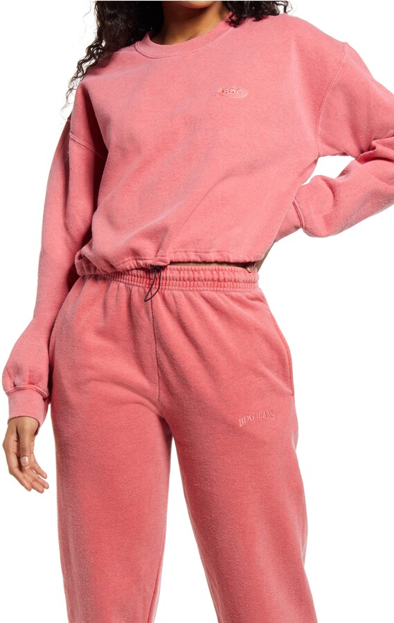 BDG Bubble Hem Sweat Top - ShopStyle