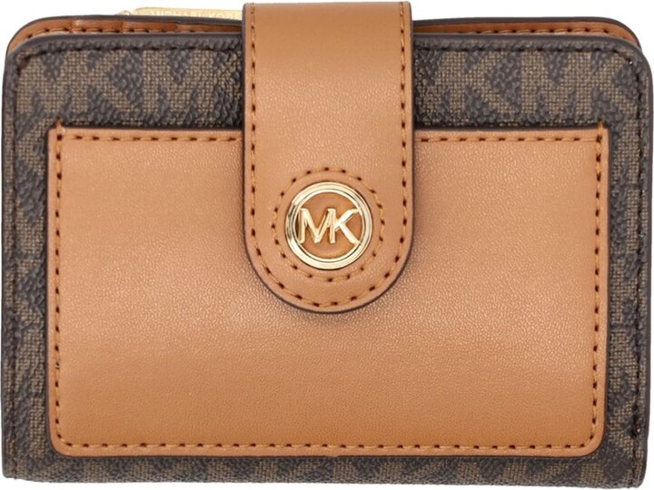 Michael Kors Charm Compact Pocket - ShopStyle Wallets & Card Holders