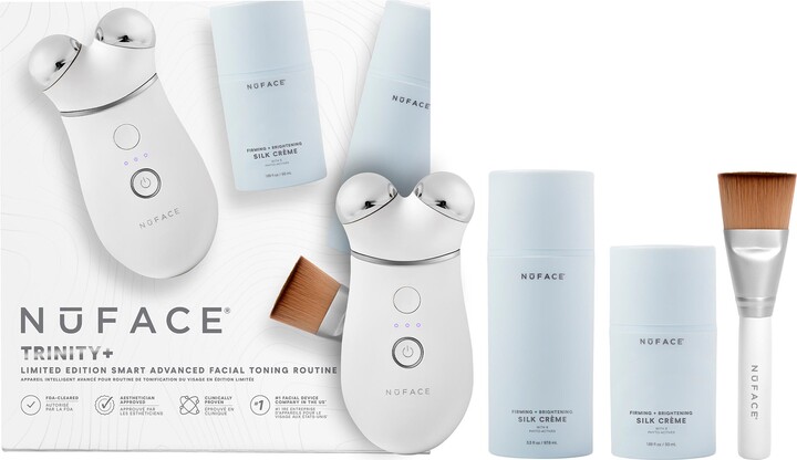 NuFace TRINITY+ Smart Advanced Facial Toning Routine Set $540 Value ...