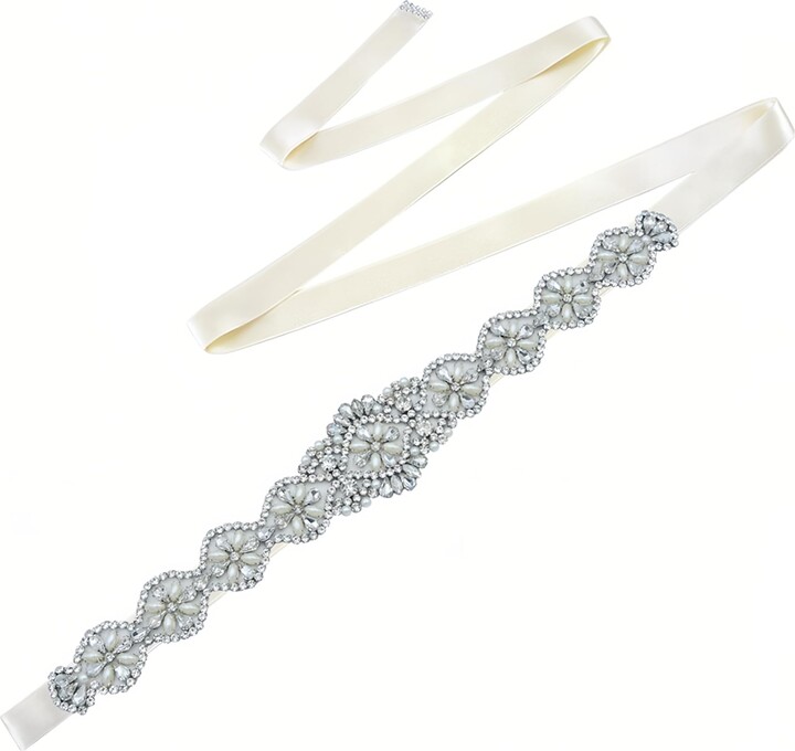 SOUTHRO Wedding Dress Belts with Rhinestones for Formal Dress - ShopStyle