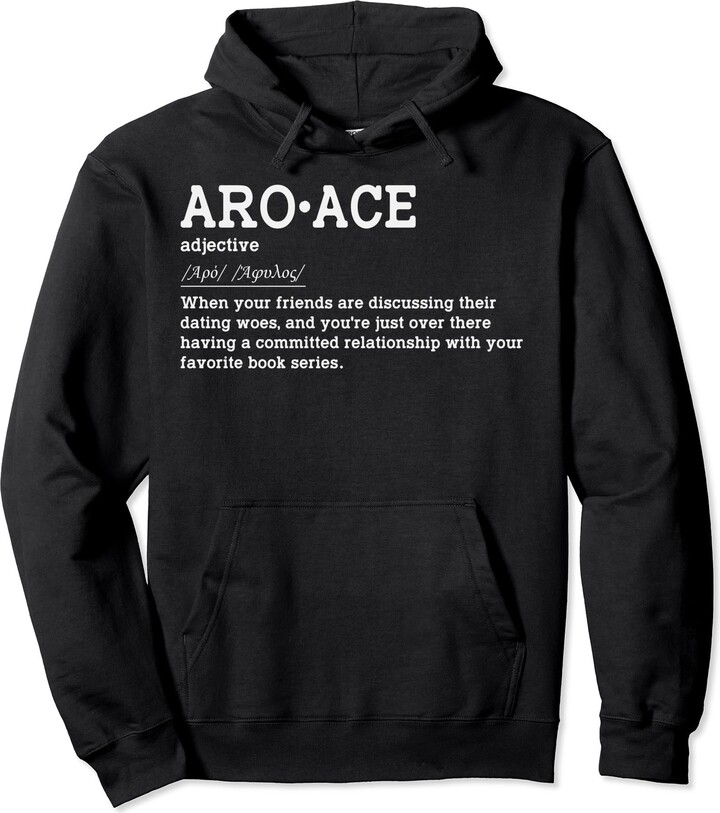 Funny Cute AroAce-spec Pride Month Gifts Ideas Tee AROACE Definition ...