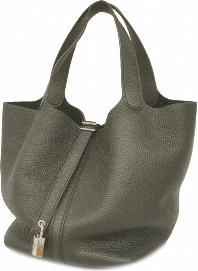 Hermes Picotin leather handbag - ShopStyle Shoulder Bags