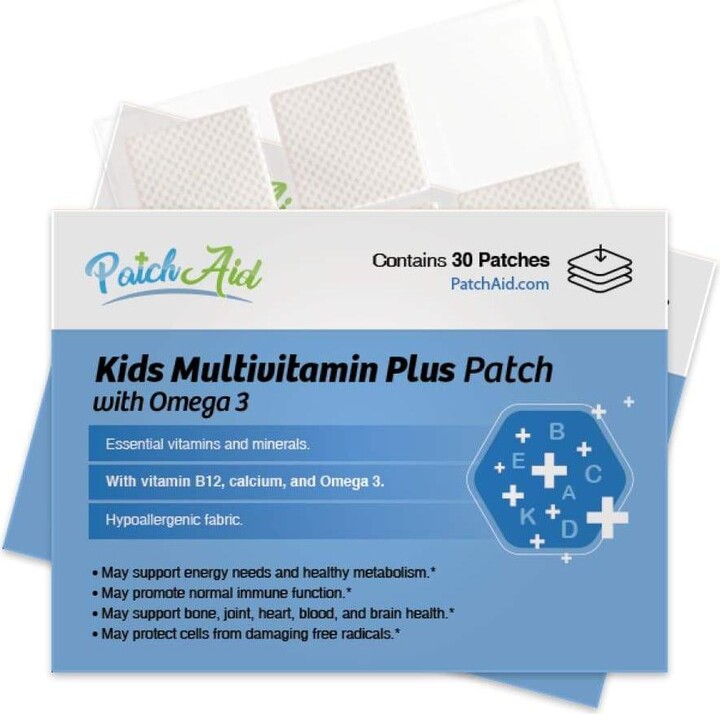 Kids Multivitamin Plus Topical Patch with Omega-3 by PatchAid (30-Day Supply) - ShopStyle