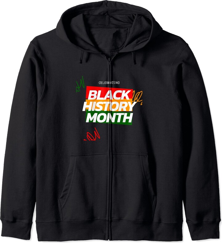 Zeb Black History Month Zip Hoodie - ShopStyle T-shirts