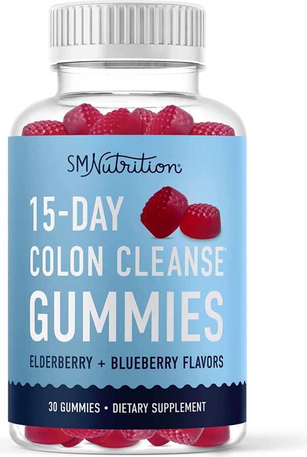 Sm Nutrition Colon Cleanse & Detox Gummies | Occasional Constipation ...