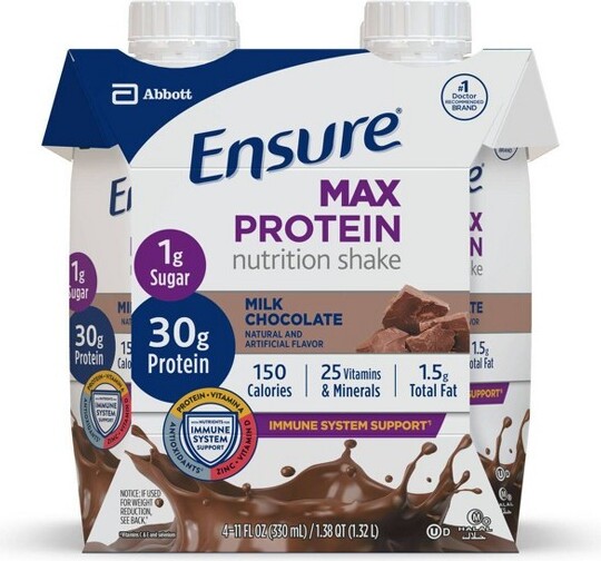 Ensure Max 30g Protein Nutrition Shake - Chocolate - 44 fl oz ...