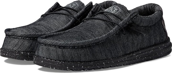 Hey Dude Wally Stretch Poly (Midnight Bunker) Shoes - ShopStyle Slip ...
