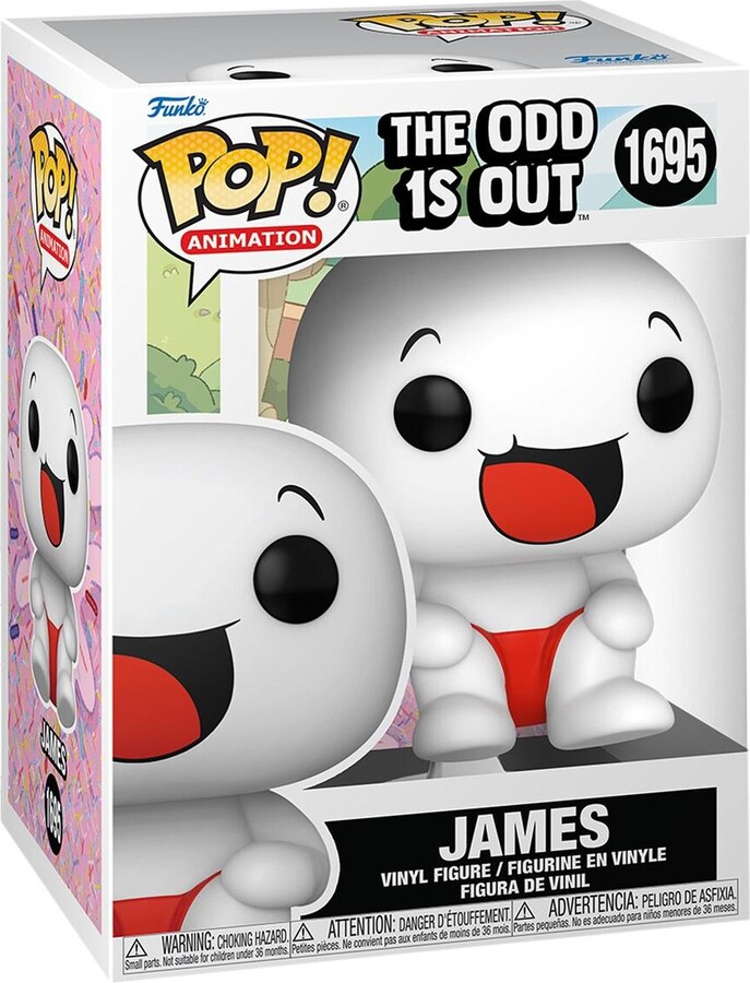 Funko TheODD1sOut James 1695 Funko Pop Animation Vinyl Figure ...