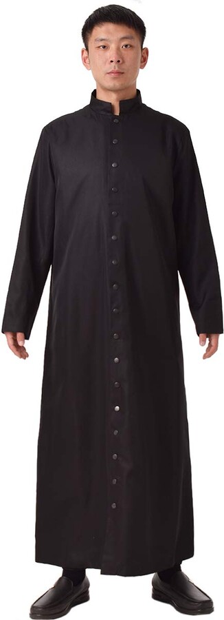 BLESSUME Catholic Cassock Church Priest Roman Robe Clergy Liturgical ...