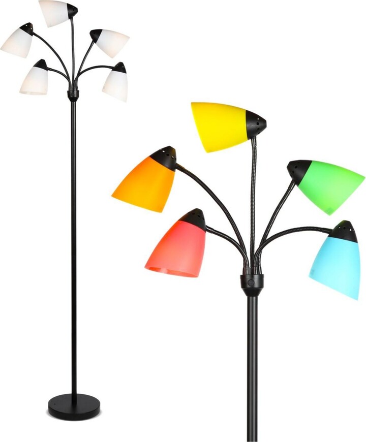 Brightech Medusa Led Multi-Head Standing Floor Lamp - 10 ...