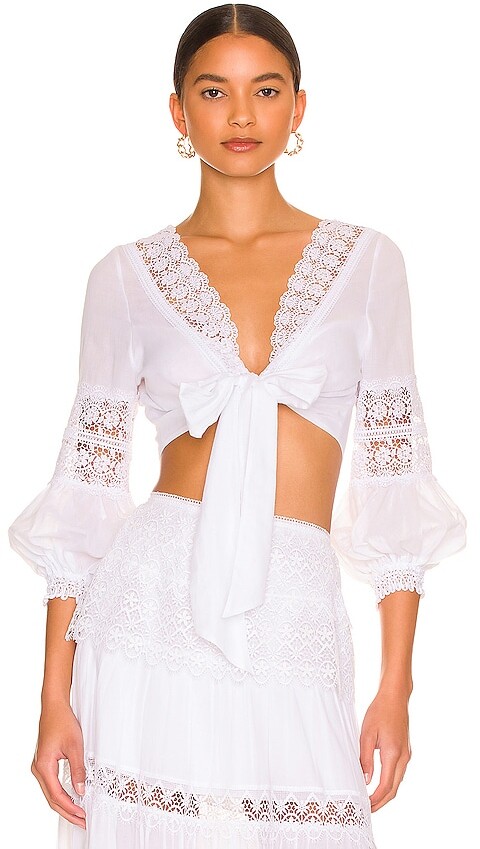 Charo Ruiz Ibiza Vania Blouse - ShopStyle Tops