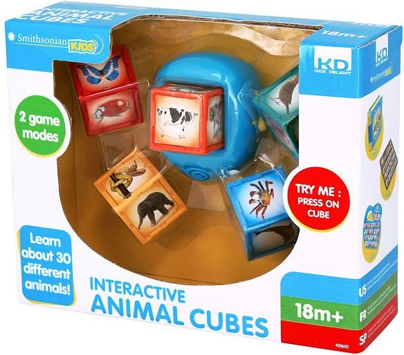 Kidz Delight Smithsonian Kids Interactive Animal Cubes - ShopStyle ...