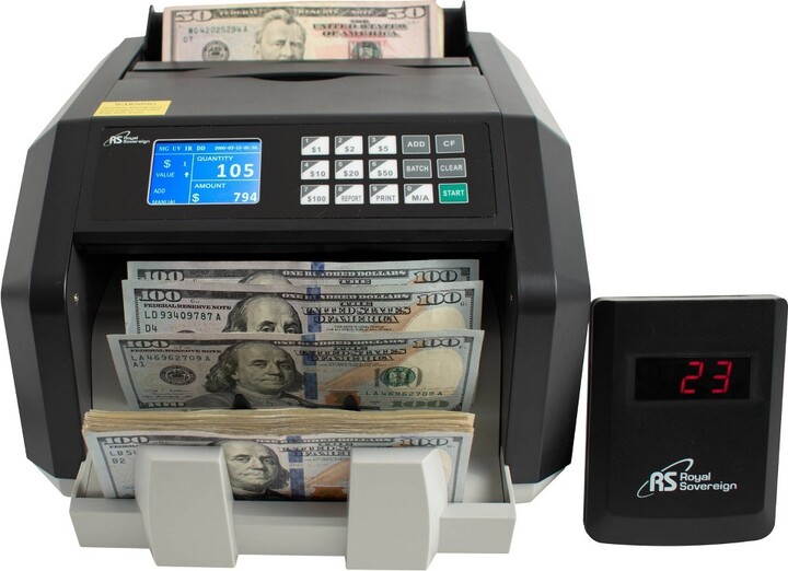 High Speed Currency Counter with External Display RBC-ES250 - Royal ...