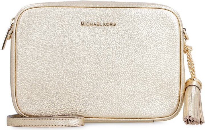 MICHAEL Michael Kors Jet Set Leather Camera Bag - ShopStyle