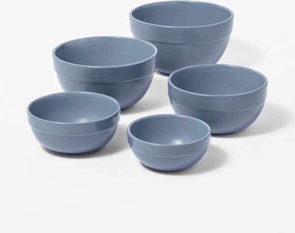 5pc Earthenware Ceramic Mixing Bowl Set - Figmint™ - ShopStyle Kitchen ...