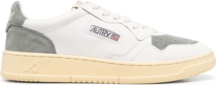 AUTRY Logo-Patch Low Top Sneakers - ShopStyle