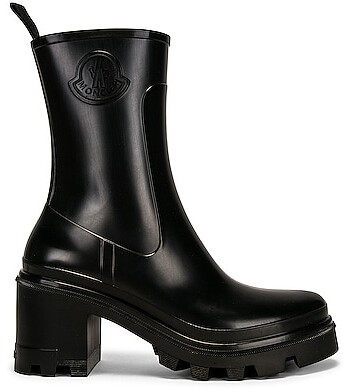 Moncler Loftgrip Rain Boot in Black - ShopStyle